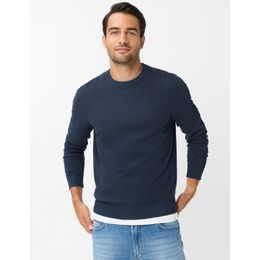 Brax Herren Strickpullover Style RICK night blue, dunkelblau, Gr. XXXL