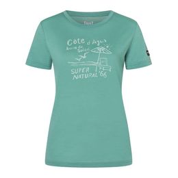 super.natural W COTE D'AZUR TEE in Petrol | Gr.: L