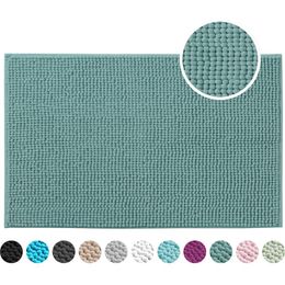 OTTO home Badematte &raquo;Vanessa Chenille Standard, Badvorleger, Badezimmer, Duschvorleger&laquo; H&ouml;he 15 mm rutschhemmend beschichtet fu&szlig;bodenheizungsgeeignet 