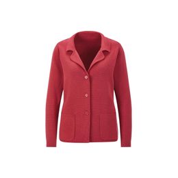 GOLDNER Strickjacke Damen Gr&ouml;&szlig;e S/M blutrot