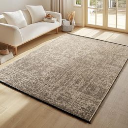 Ayyildiz Teppiche Teppich &raquo;SPACE 1900, auch als L&auml;ufer&laquo; rechteckig 7 mm H&ouml;he L&auml;ufer, Kurzflor, Boho, Vintage, Wohnzimmer beige Chenille B : 240cm 1 Stk., 7mm, L: 340cm