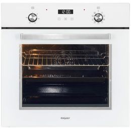 Exquisit Backofen &raquo;EBE76-9-H-020 weiss&laquo; mit 1-fach-Teleskopauszug Pizzafunktion &ndash; ideal f&uuml;r Pizza, Focaccia und mehr! wei&szlig; Einheitsgr&ouml;&szlig;e Backofen