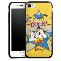 DeinDesign iPhone 8 Handy Slim Case extra d&uuml;nn Silikon Handyh&uuml;lle schwarz H&uuml;lle Donald Duck Disney Official Licensed Product Silikon Slim Case