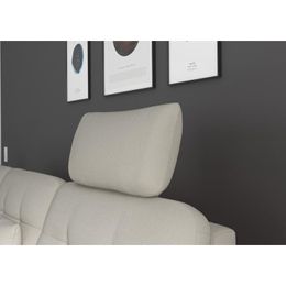 Sit & More sit&more Sofa-Kopfst&uuml;tze &raquo;Baviene&laquo; in hochwertiger Verarbeitung beige Holzwerkstoff B/H/L: 50cm x 25cm