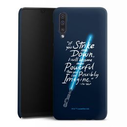 DeinDesign Galaxy A50 Handy Premium Case Smartphone Handyh&uuml;lle Schutzh&uuml;lle matt Star Wars Obi-Wan Kenobi Lightsaber Premium Case