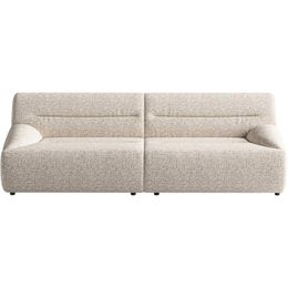 Sit & More sit&more Big-Sofa &raquo;Scrabble&laquo; Modernes Design in verschiedenen Stoffarten beige 100% Polyester B/H/T: 260cm x 80cm x 100cm, Chenille