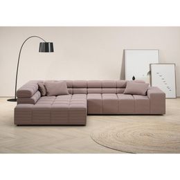Home Affaire Ecksofa &raquo;Ancona, Ecksofa, incl. Kopfteilverstellung, Breite 319 cm, L-Form&laquo; wahlweise motorische Sitztiefenverstellung, auch in Cord + 