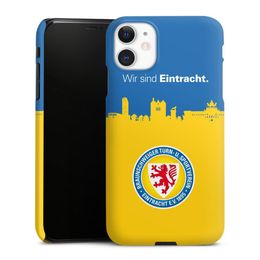 DeinDesign iPhone 11 Handy Premium Case Smartphone Handyh&uuml;lle Schutzh&uuml;lle matt Logo Eintracht Braunschweig Official Licensed Product Premium Case