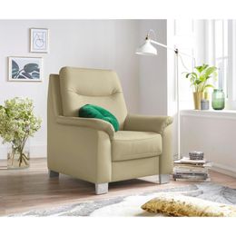 Sit & More sit&more Sessel &raquo;Boccaccio&laquo; inklusive Federkern und Kopfteilverstellung wei&szlig; Kunstleder SOFTLUX ;Luxus-Microfaser (90% Polyester, 10% Polyamid);