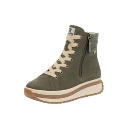 Rieker Sport Lace-Up Ankle Boots female size 42 Olive