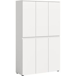 Home Affaire Mehrzweckschrank &raquo;CIPELA&laquo; 1 Stk. tlg. BxH:105x175 cm, viel Stauraum, variable Einlegeb&ouml;den, Kleiderstange wei&szlig; FSC -zertifizierter 