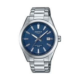 CASIO EDIFICE Herren CASIO EDIFICE Quarzuhr Armbanduhr, Herrenuhr, Edelstahlarmband, analog, Tag, Neo-Display Einheitsgr&ouml;&szlig;e