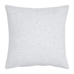 Pad Dekokissen &raquo;LOOPY&laquo; frottee look wei&szlig; Baumwolle B/L: 48cm x 48cm, 1 Stk.