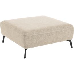 Home Affaire Hocker &raquo;Liora, weich gepolstert, saugroboterfreundlich, 100x100 cm&laquo; passend zum 2,5- & 3-Sitzer Sofa der Liora-Serie 5, 9% Viskose, 34, 4