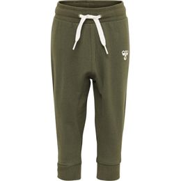 Hummel Sweathose 'Apple' Jungen Gr&ouml;&szlig;e 62 oliv / wei&szlig;