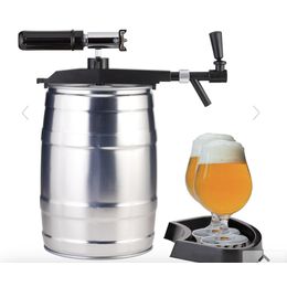 ich-zapfe Profi Tap mit CO2 Automatik f&uuml;r 5 Liter Partyfass Bierfass Zapfanlage