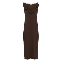 Kaffe Kleid 'KADidde Flounce' Damen Gr&ouml;&szlig;e 42 cappuccino Sommerkleid