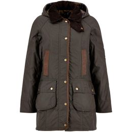Barbour Wachsjacke Bower Oliv/Classic (Gr&ouml;&szlig;e: 8)