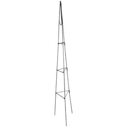 Windhager Ranks&auml;ule Rankturm-Pyramide, faltbar, H: 110 cm gr&uuml;n B/H/T: 21cm x 110cm
