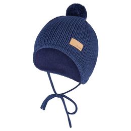 Sterntaler Strickm&uuml;tze klassisch in marineblau | Gr.: 39 cm