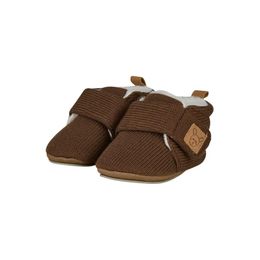 Sterntaler Baby Krabbelschuhe Strick in braun | Gr.: 16