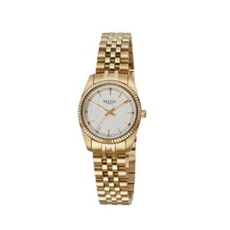 Regent Uhren Regent Damen Quarzuhr Armbanduhr, Damenuhr, Edelstahlarmband, analog gold Einheitsgr&ouml;&szlig;e