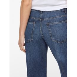 Vila Damen Weite Jeans "VIPALMA RW WIDE JEANS DBD PAL20-NOOS"dunkelblau denim, Gr. 38, unifarben, Denim/Jeans, Obermaterial: 100% Baumwolle, Jeans,