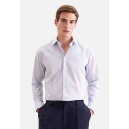 Seidensticker Herren Businesshemd "Schwarze Rose", wei&szlig;, Gr. 41, gestreift, 100% Baumwolle, Hemden, Regular 1/1 Kentkragen Gestreift