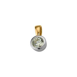 Firetti Damen Kettenanh&auml;nger &raquo;Schmuck Geschenk Gold 333 Halsschmuck Anh&auml;nger Solit&auml;r&laquo; mit Zirkonia (synth.) gold 5,5, Gelbgold 333, 0,61 g