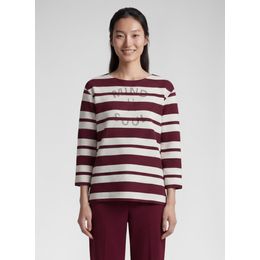 Rabe Damen Print-Shirt "T-Shirt", bunt, Gr. 42, gemustert, 76% Baumwolle, 16% Polyester, 8% Elasthan, Shirts