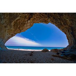 papermoon Fototapete &raquo;H&ouml;hle Cala Luna Sardinien&laquo; bunt Vlies B/L: 3m x 2,2m, Rollen: 1