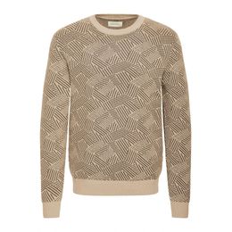 Blend Pullover 'BHCIDO' Herren Gr&ouml;&szlig;e M beige / schoko