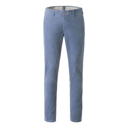 MEYER Herren Chinos "M5 Move 2-6598"blau, Gr. 36, unifarben, 98% Baumwolle, 2% Elasthan, Hosen, Cordhose M5 Serie