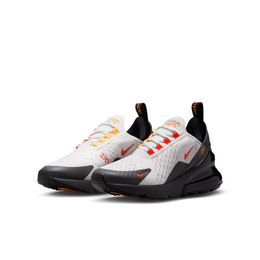 Nike Sportswear Jungen Sneaker "Air Max 270", Gr. 38sanftes wei&szlig;, picante rot, schwarz, laser orange, Synthetik, Textil, Schuhe, f&uuml;r Jugendliche