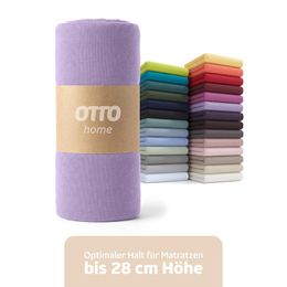 OTTO home Spannbettlaken &raquo;BLACKBERRY in PREMIUM und BASIC Qualit&auml;t, 100% Baumwolle&laquo; f&uuml;r hohe Matratzen bis 28 cm, Bettlaken, Spannbetttuch, Boxspring 