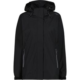 CMP Regenjacke Damen - Gr&ouml;&szlig;e 36 - schwarz