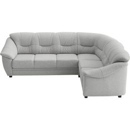 Sit & More sit&more Ecksofa &raquo;Savona L-Form, B. 262cm, klassisches Design, Federkern, Komfort Sitz&laquo; mit Federkern, optional mit Schlaffunktion B/H/T: 262cm x 90cm