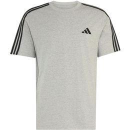 Adidas 3S T-Shirt Herren - Gr&ouml;&szlig;e S - grau