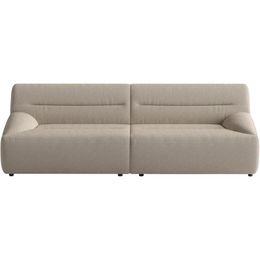 Sit & More sit&more Big-Sofa &raquo;Scrabble&laquo; Modernes Design in verschiedenen Stoffarten beige 95% Polyester, 9% Polyamid B/H/T: 260cm x 80cm x 100cm, Flachgewebe 