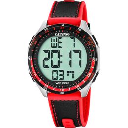 Calypso Watches Herren Calypso Watches Chronograph &raquo;Urban Digital&laquo; Quarzuhr, Armbanduhr, Herrenuhr, digital, Tag, Wochentag, Monat, Jahr Einheitsgr&ouml;&szlig;e