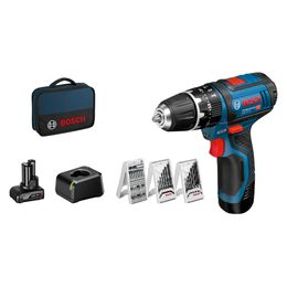 Bosch Akku-Schlagbohrschrauber 'GSB 12V-15 Professional' 2,0 Ah/4,0 Ah Akku, in Tasche
