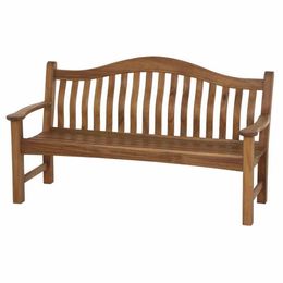 Gartenbank 'Dublin' 3-Sitzer Akazienholz braun 161 x 89 x 67 cm