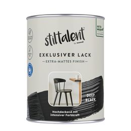 Stiltalent Spr&uuml;hlack 'deep black' 0,4 l