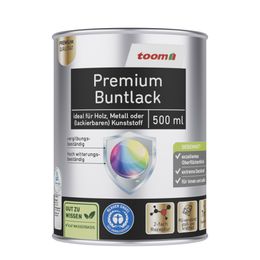 toom Premium-Buntlack petrolfarben seidenmatt 500 ml