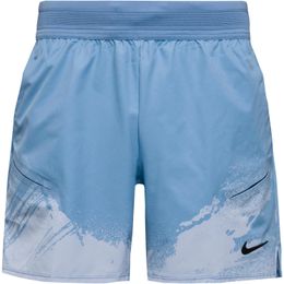 Nike Tennisshorts Herren - Gr&ouml;&szlig;e L - blau