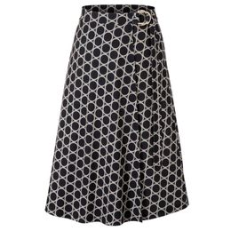 Aniston Selected Rock Damen Gr&ouml;&szlig;e 48 ultramarinblau / wei&szlig;