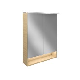 Fackelmann LED-Spiegelschrank 'B.Style' braun 60 x 81,2 x 15,3 cm
