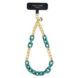 Cheeky Chain Munich Handyanh&auml;nger 'Lio' Herren Gr&ouml;&szlig;e One Size gold / petrol