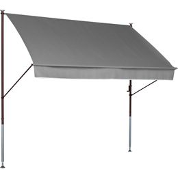 Angerer Freizeitm&ouml;bel Klemmmarkise 'Style' mit Volant/wasserabweisend 350 x 150 cm