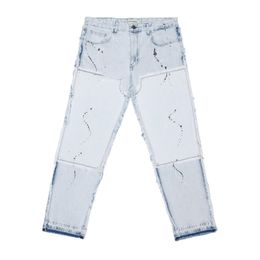 2Y STUDIOS Herren Bequeme Jeans "2Y Studios Cavo Carpenter Straight Jeans"washed cold blau, Gr. 29, unifarben, 100% Baumwolle, Jeans
